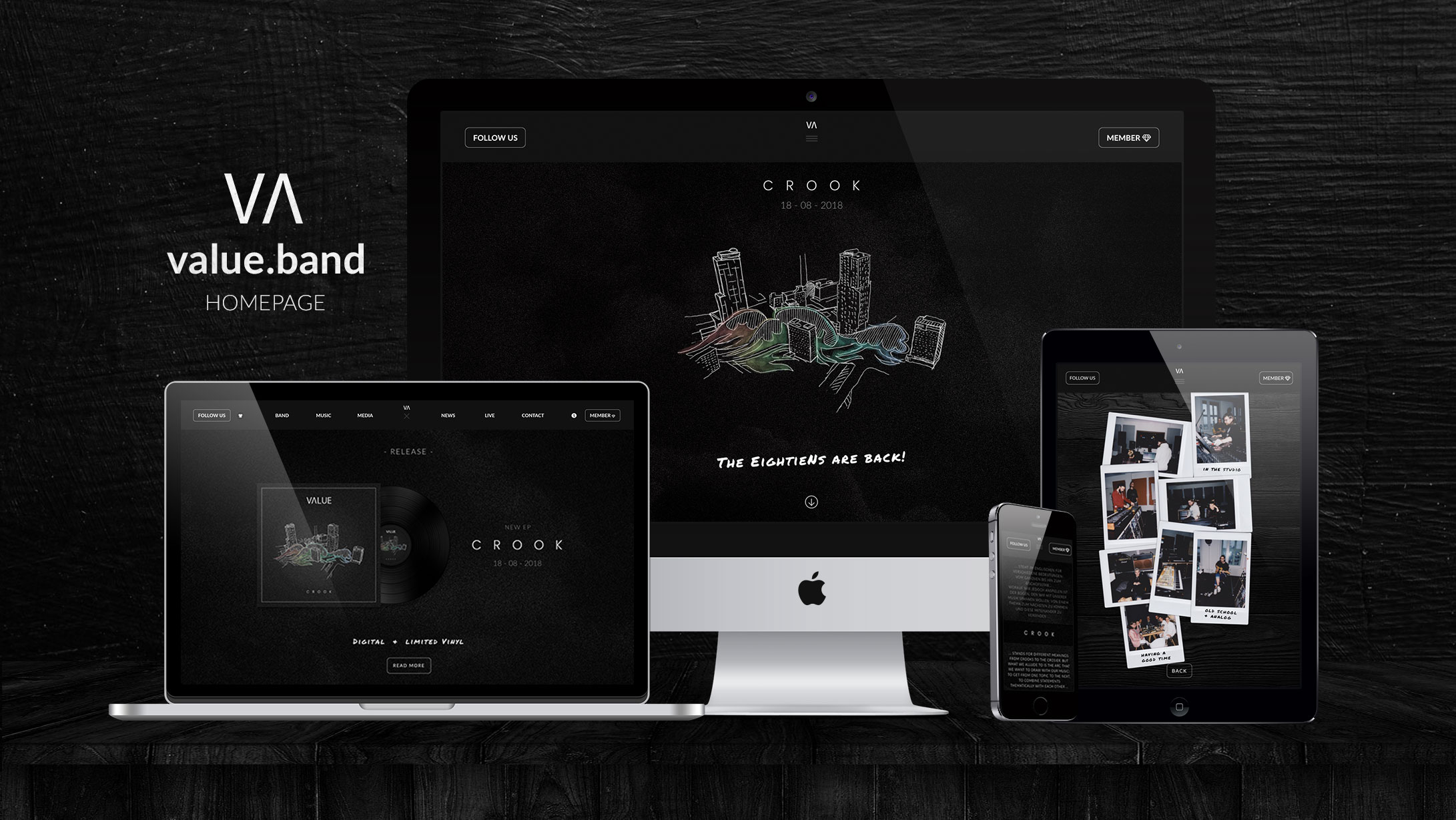 VΛ | Alternative-Pop | value.band | Official Website | VΛLUE